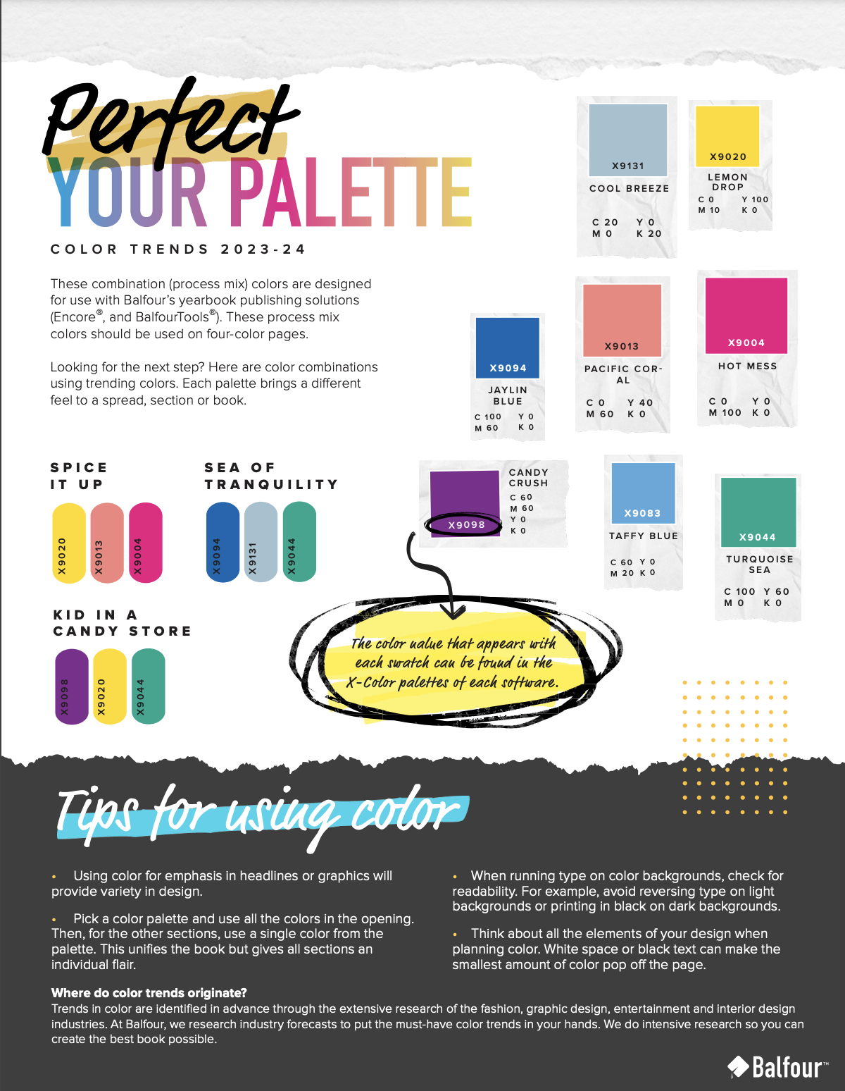 Perfect Your Palette: Exploring 2023-2024 Color Trends in Yearbooks