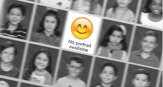 How to handle missing student portraits when designing class pages