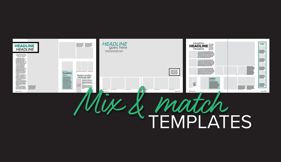 Design like a diva: mix and match your layouts