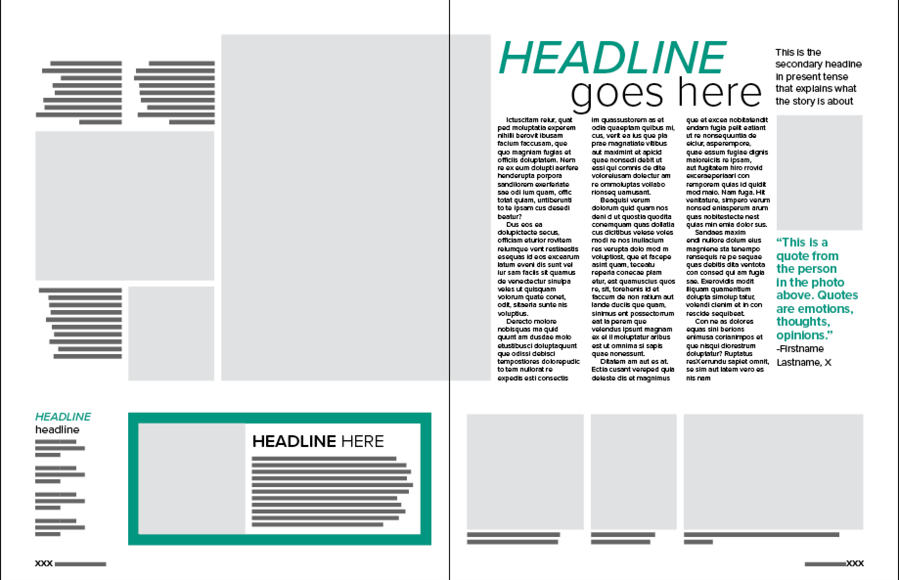 Design like a diva: mix and match your layouts