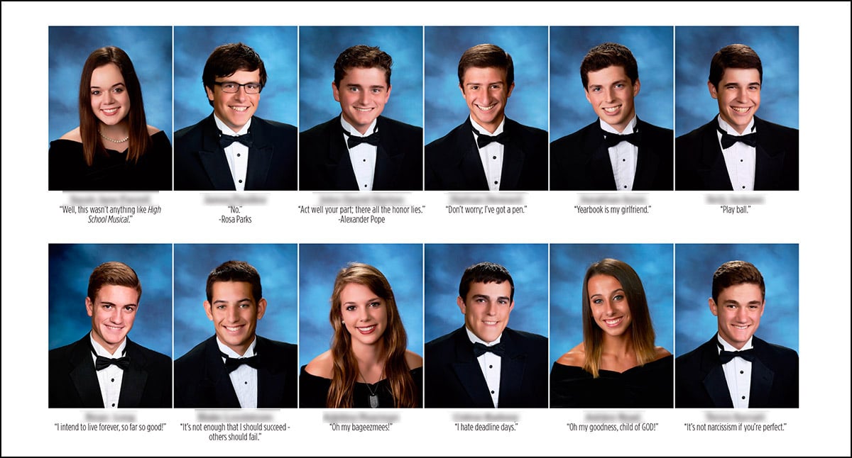 Should you include senior quotes?