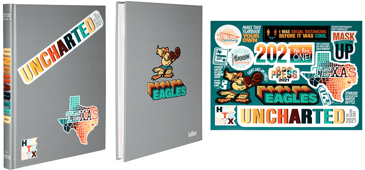 STICK TO IT: Schools let buyers personalize their yearbooks with stickers