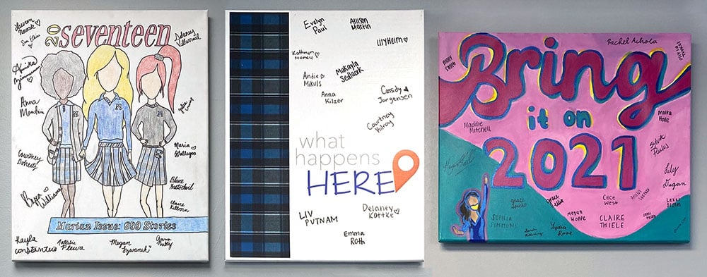 Keep the memory alive: Classroom displays celebrate yearbook staffs and ...