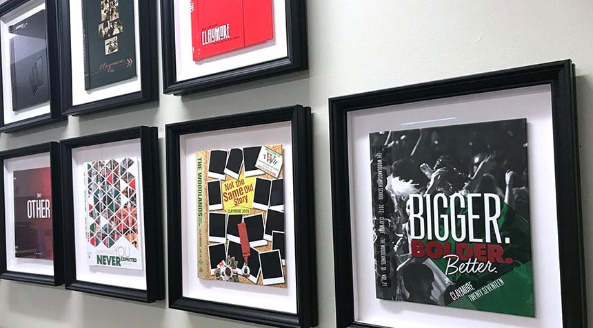 Keep the memory alive: Classroom displays celebrate yearbook staffs and ...