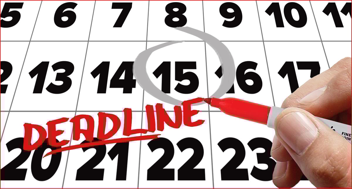 Eight ways to avoid missing deadlines
