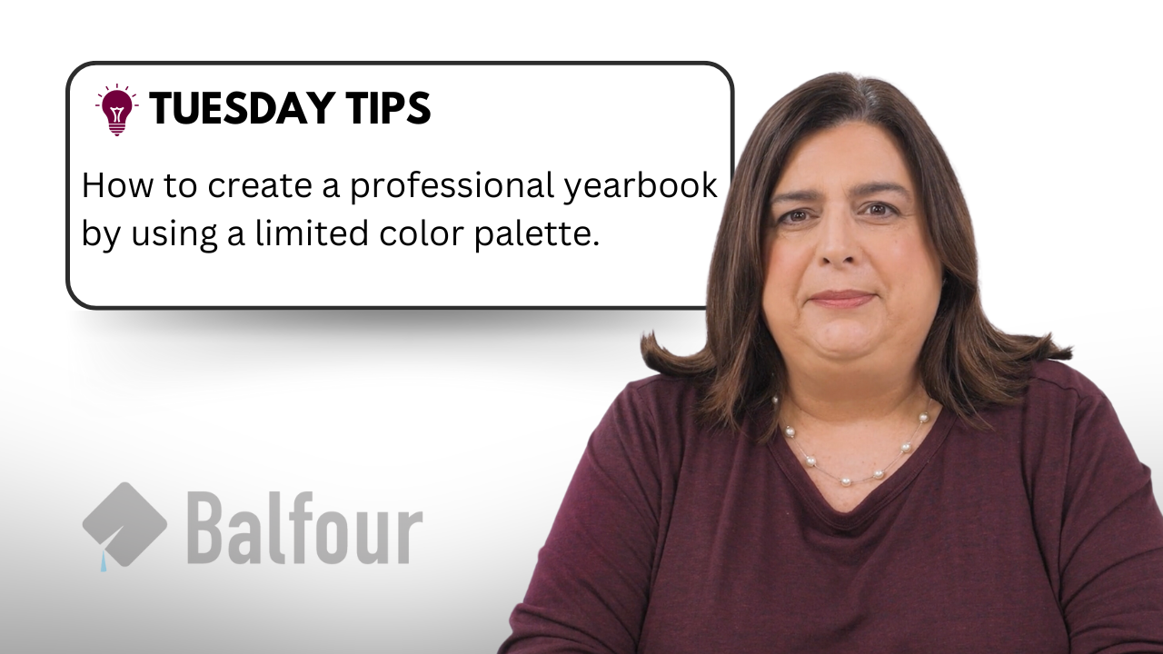 How to Create a Professional Yearbook with a Limited Color Palette