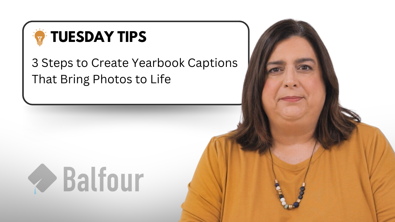 Captions That Bring Yearbook Photos to Life in 3 Easy Steps