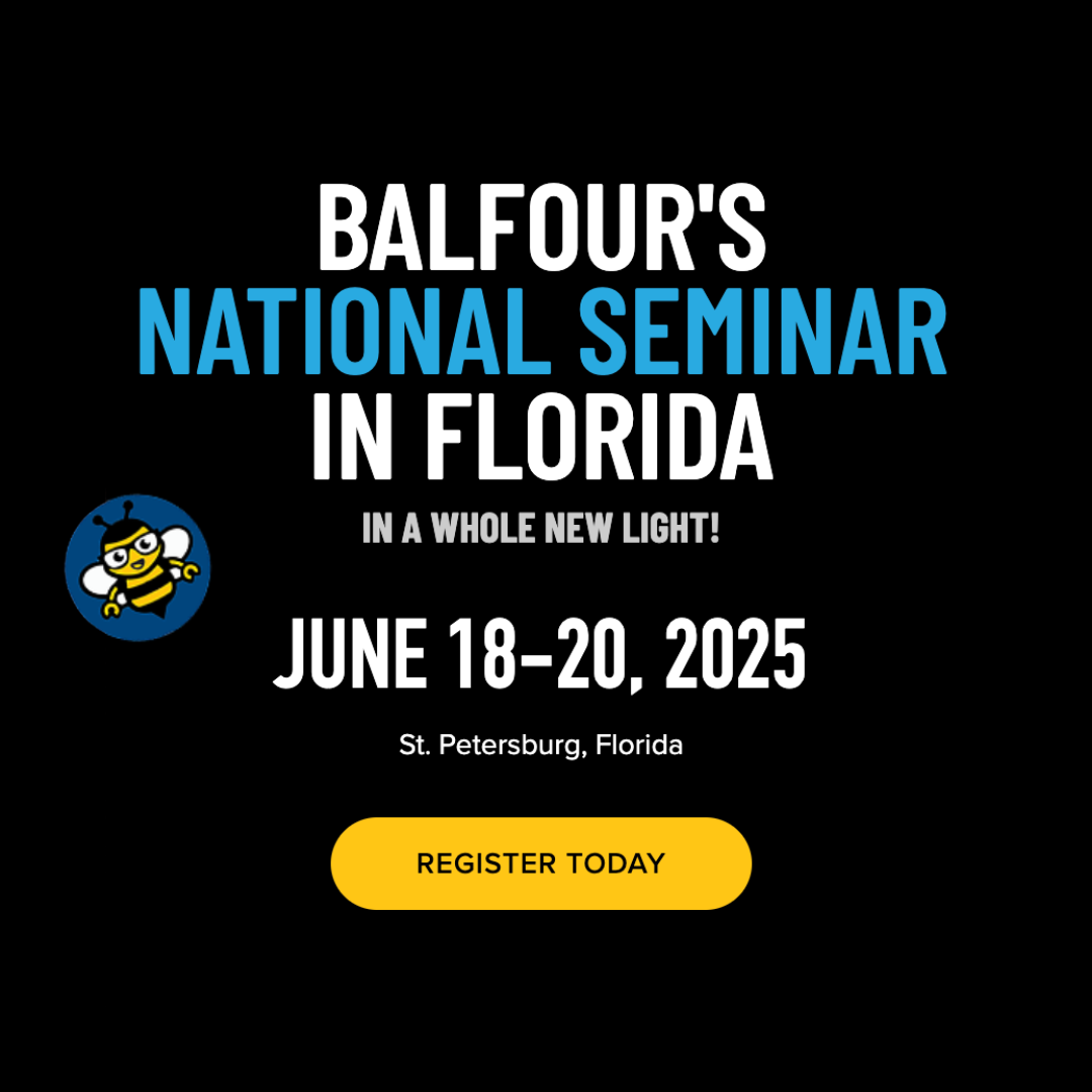 Balfour’s National Seminar: In a whole new LIGHT!