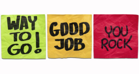 Way to go! Motivation via appreciation